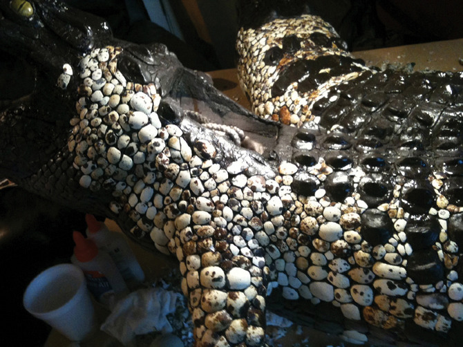 Two-Headed Crocodile - sarah lee's portfolio